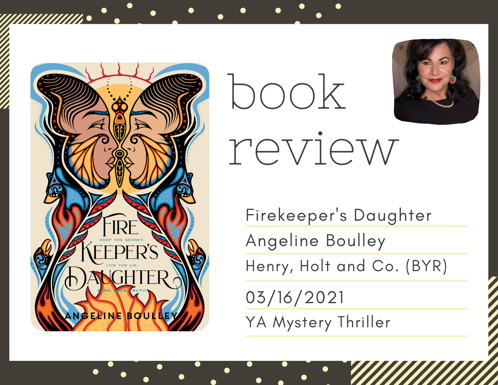 BOOK REVIEW | Firekeeper’s Daughter by Angeline Boulley – Sometimes ...